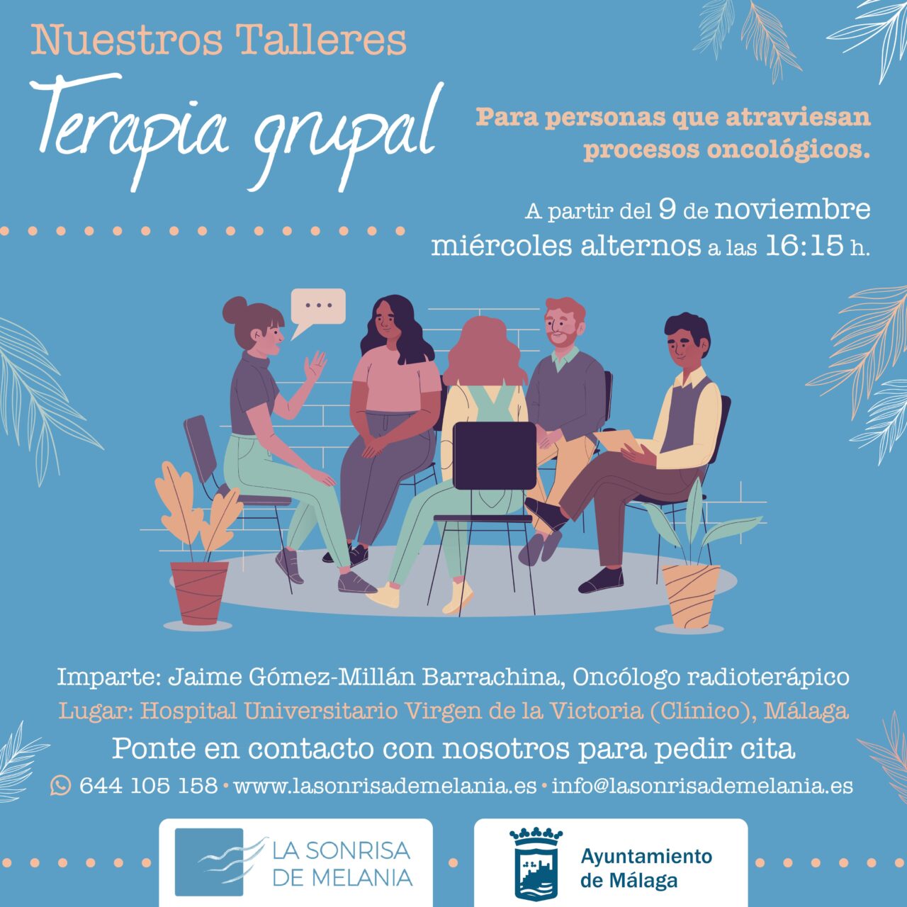 Taller de terapia grupal para personas que atraviesan procesos ...
